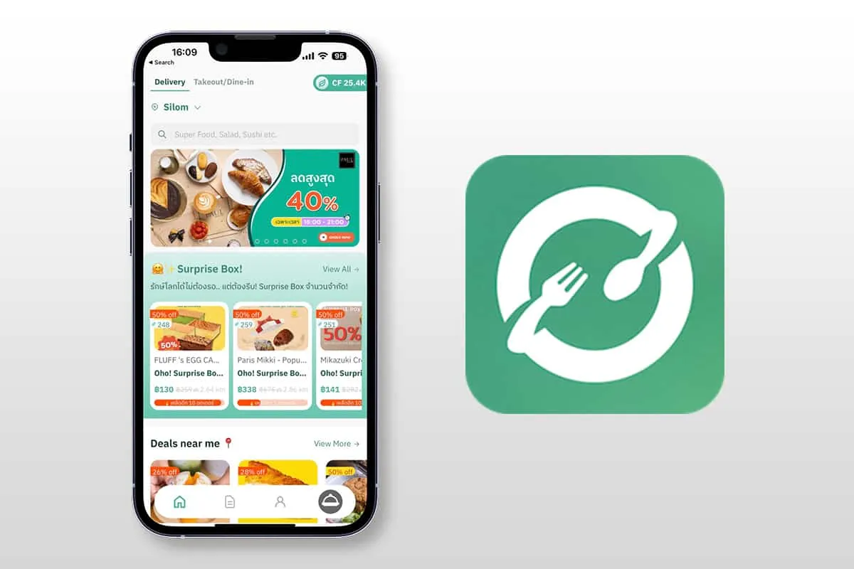 Oho แอปสั่งซื้ออาหารรักษ์โลก ที่แค่ตัดสินใจกิน ก็ลดขยะอาหารได้แล้ว - greenery.