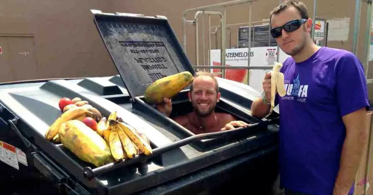 fb food dumpster - greenery.