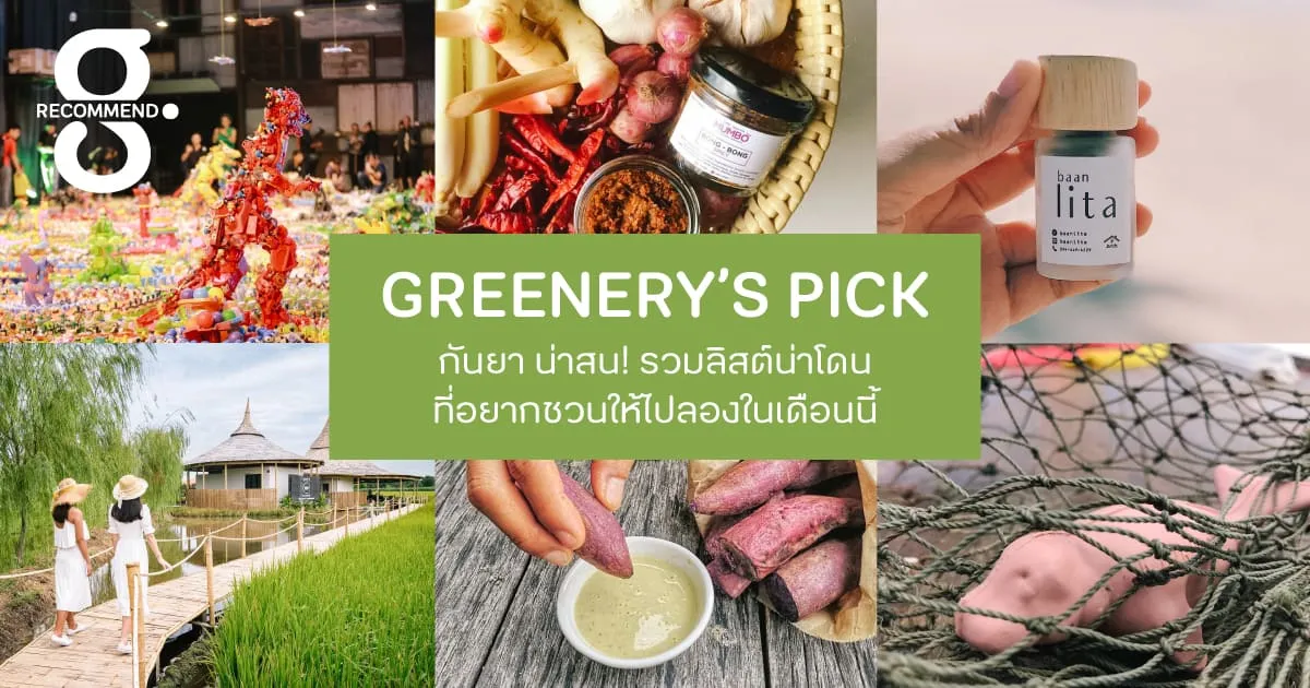 กันยา น่าสน! รวมลิสต์น่าโดนที่อยากชวนให้ไปลองในเดือนนี้ - greenery.