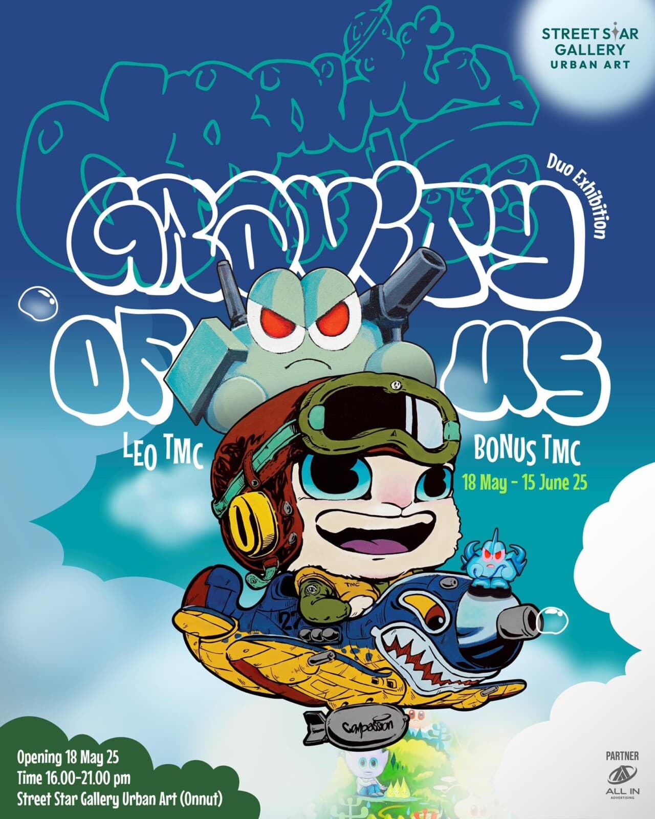 Gravity of Us Duo Exhibition - greenery.